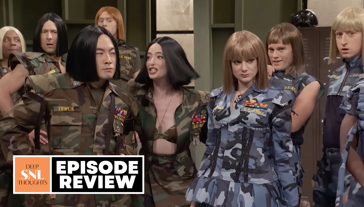 SNL Episode Review: Glen Powell leads Slay Division; MacGruber, Ashley ...